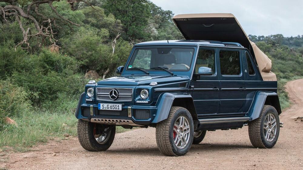 Mercedes-Maybach G650 Landaulet: Das ultimative Safari-Shuttle