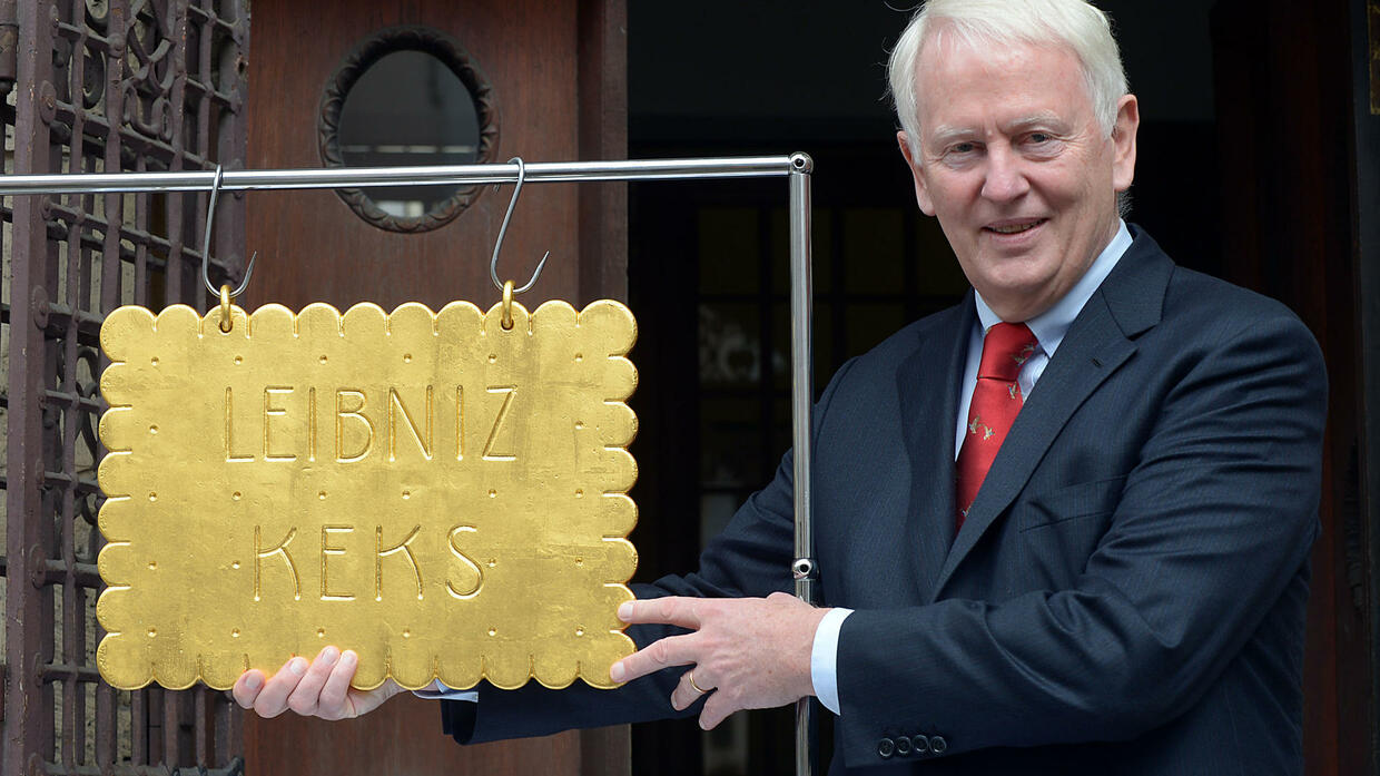 Gold-Keks von Bahlsen: Das Firmenzeichen hängt wieder