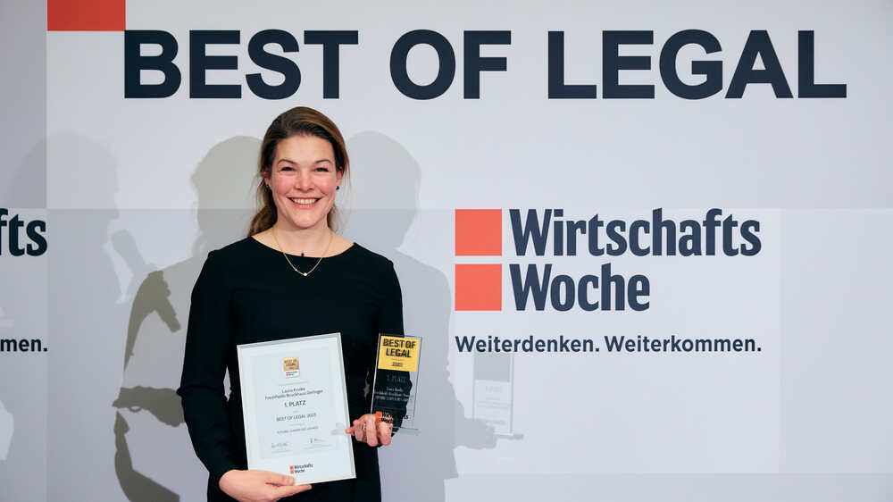 Die Gewinner des „Best of Legal“-Awards 2023