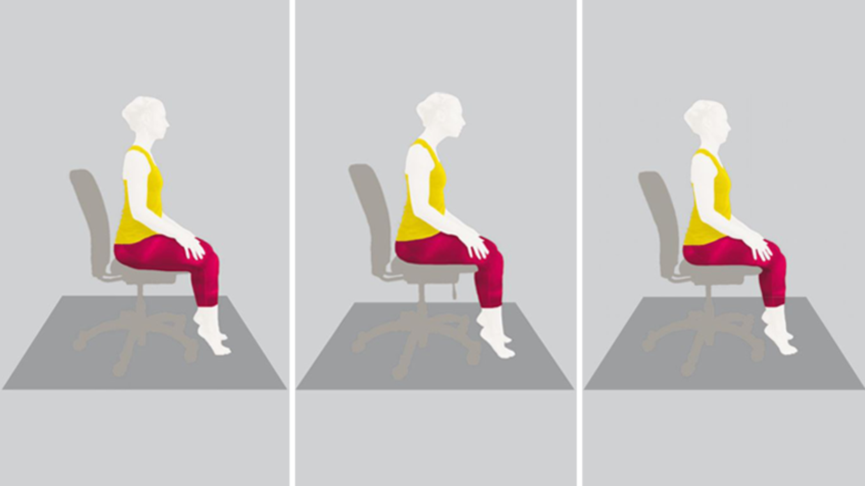 Gerade sitzen: So tun Sie Ihrem Rücken im Büro etwas Gutes