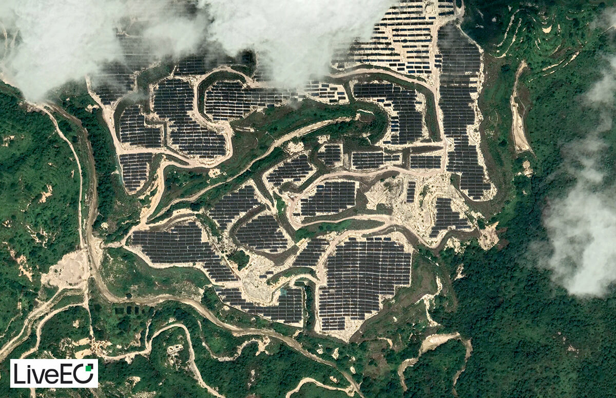 China: Satellitenbilder zeigen die versteckten Seltene-Erde-Minen