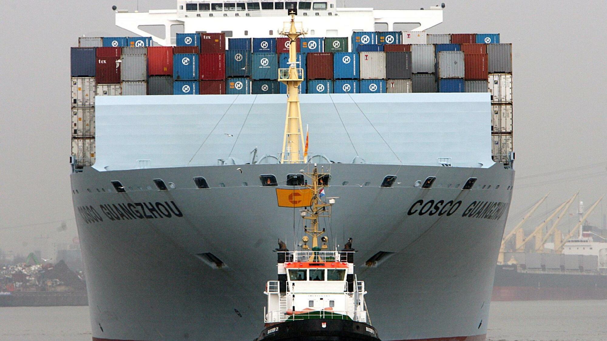 Welthandel: Die zehn größten Containerschiffe der Welt