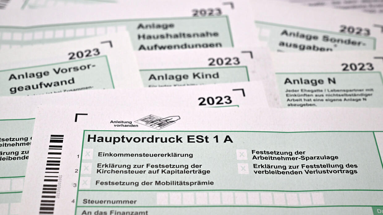 Steuererklärung 2023 Formulare: Die wichtigsten Anlagen & Formulare