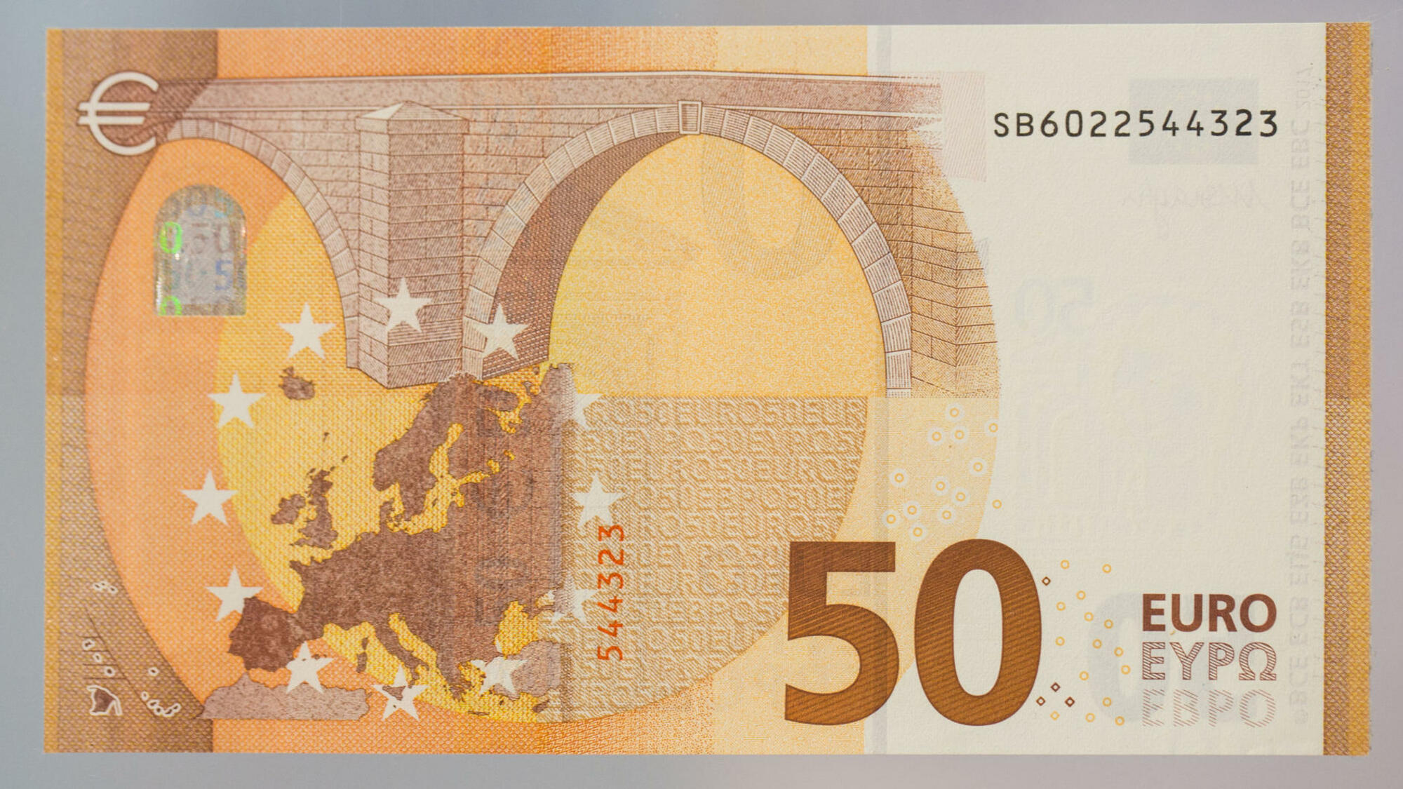 EZB Pr sentiert Neue Banknoten So Sieht Der Neue 50 Euro Schein Aus
